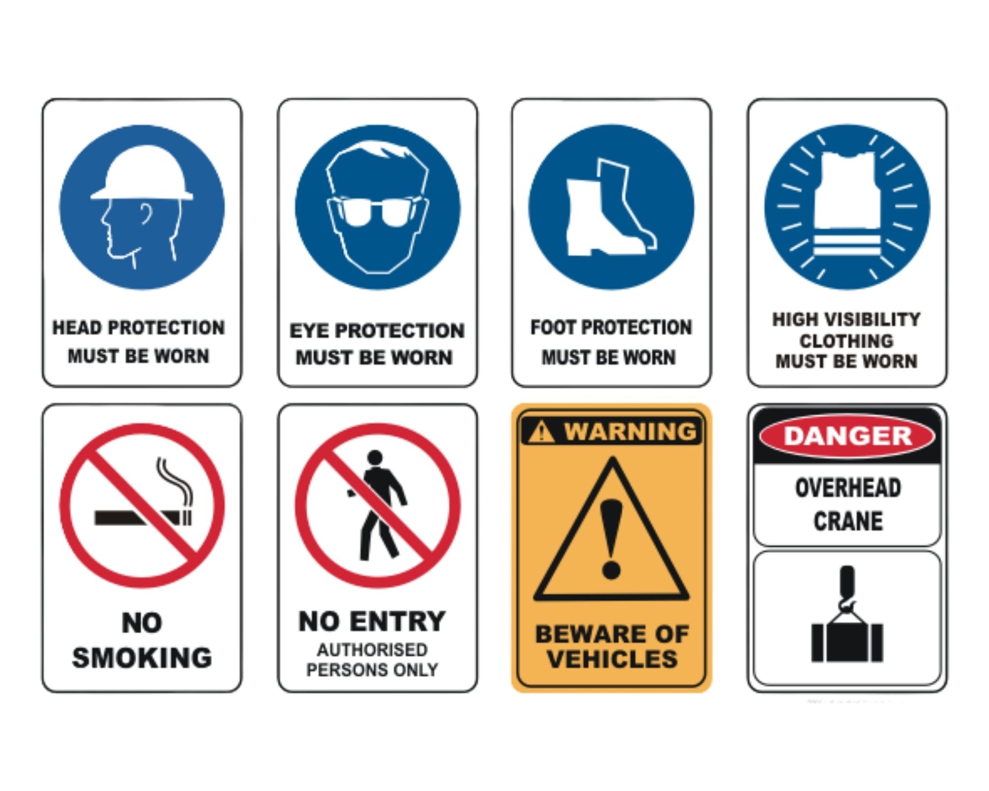 Safety Signs – Nexgen Signs and Printing