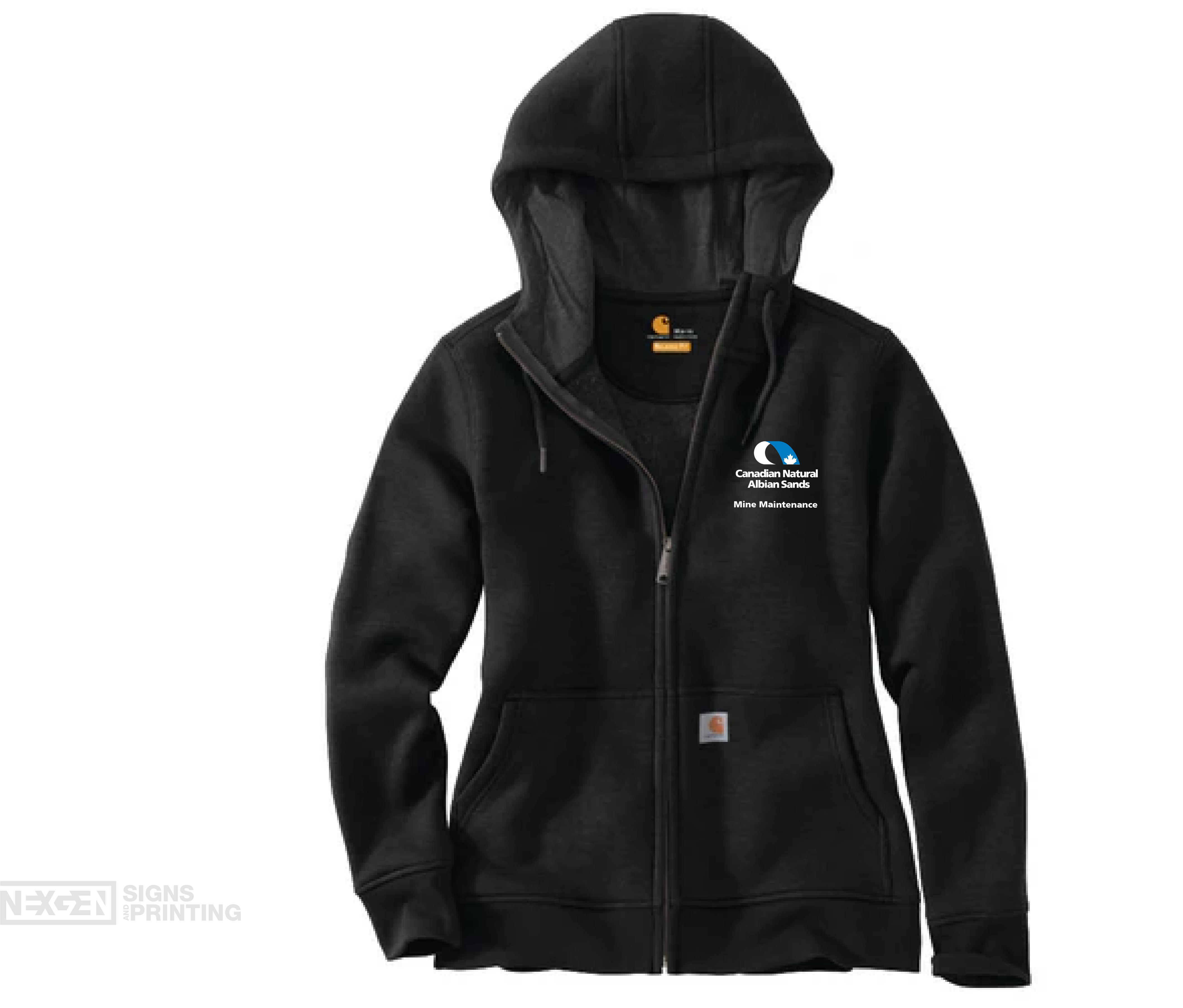 CNRL Albian Carhartt Women's Loose Fit Midweight Full Zip Sweatshirt ...