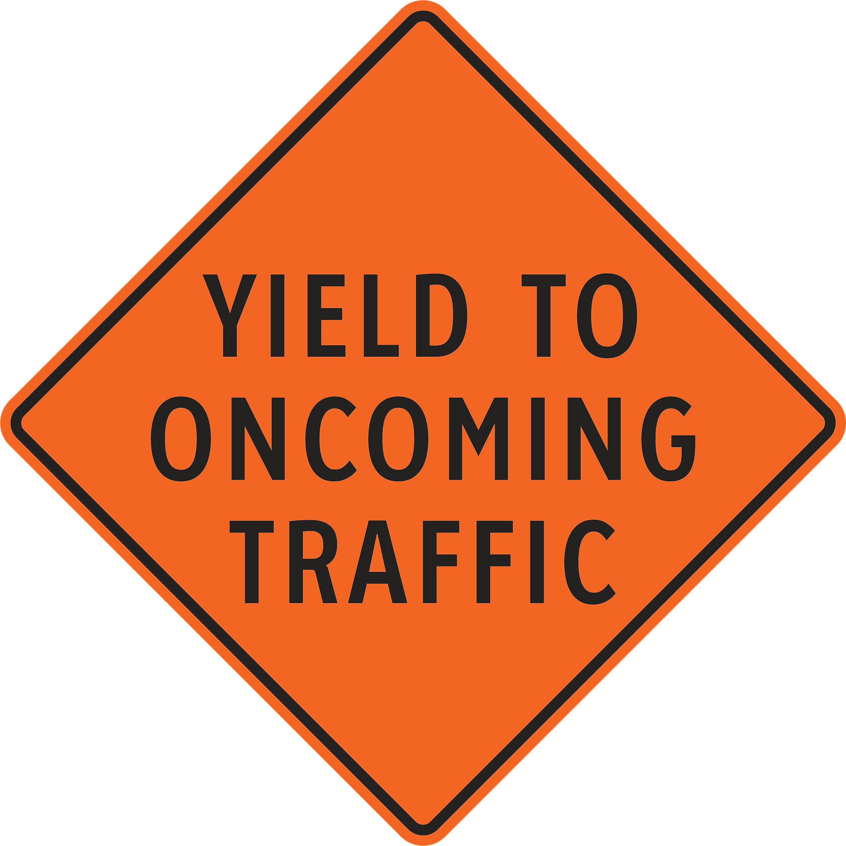 CTS-13 Yield To Oncoming Traffic – Nexgen Signs and Printing