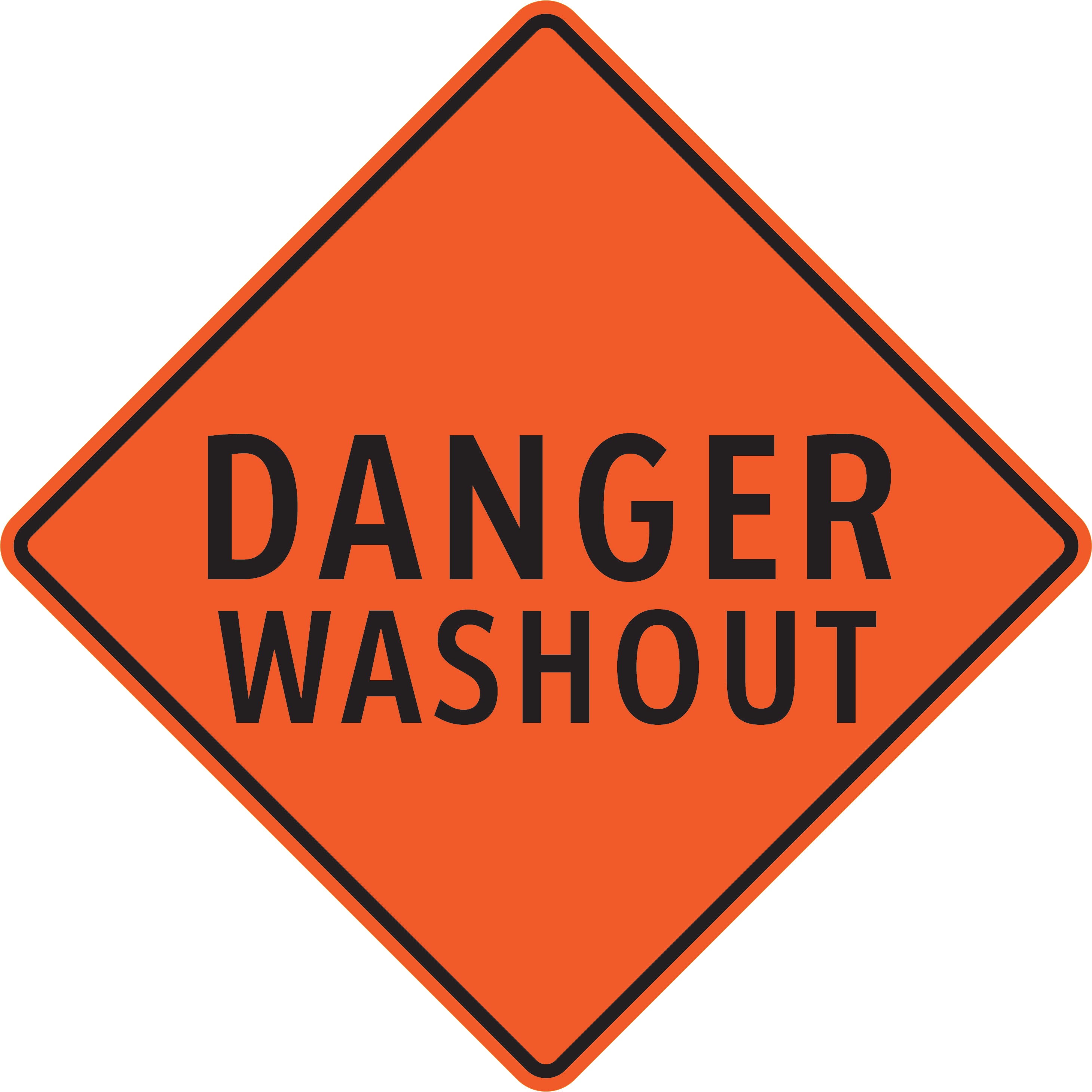 CTS-4 Danger Washout – Nexgen Signs and Printing